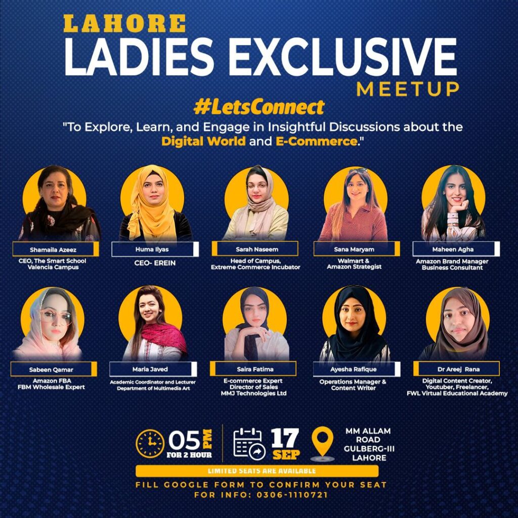 Lahore Ladies Exclusive Meetup #Letsconnect - LCT - Life Changing ...